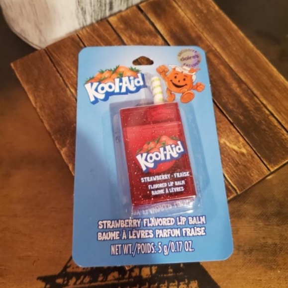Taste Beauty Makeup Koolaid Strawberry Claires Exclusive Flavored Lip Balm Poshmark